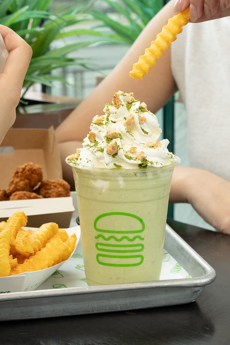 Shake Shack HK Matcha Cookies & Cream Shake Info | Hypebeast