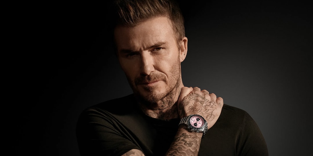 David Beckham Tudor Limited Inter Miami Black Bay Chrono | Hypebeast