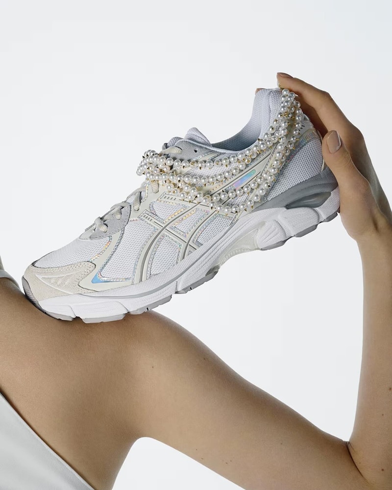 The Tasaki x ASICS GT-2160 Is Covered in Pearls | Hypebeast