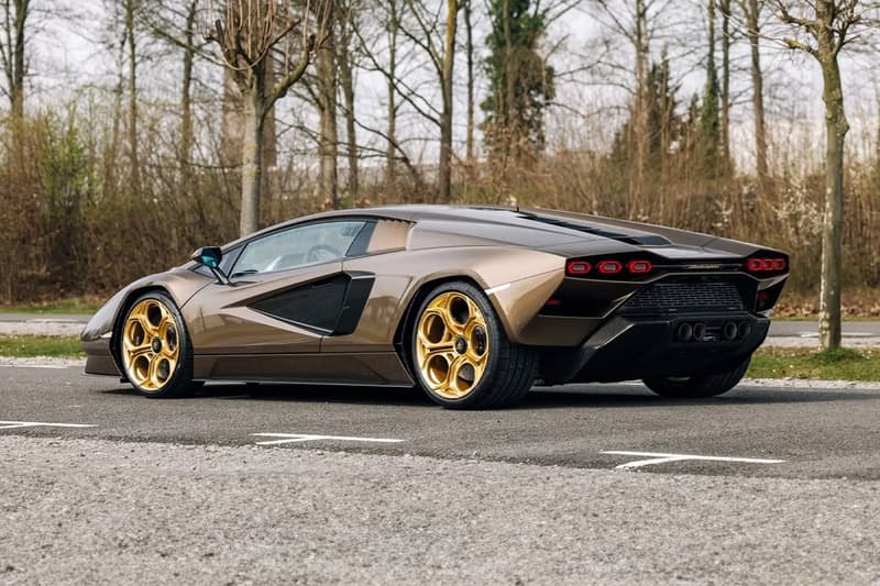 Lamborghini Countach LPI 800 4 Auction Info | Hypebeast