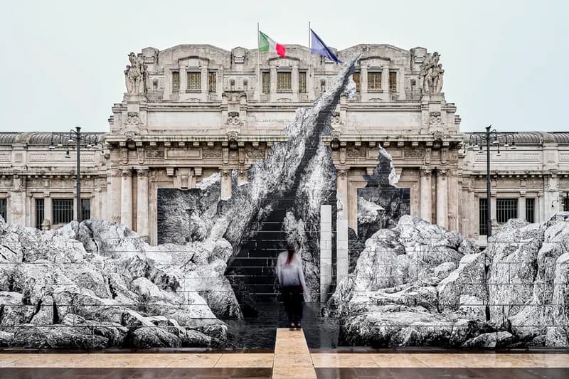 JR La Nascita Installation Milan Centrale Stazione | Hypeart