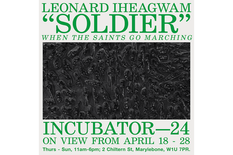 Solider Debut London Exhibition 'When The Saints Go Marching' | Hypeart