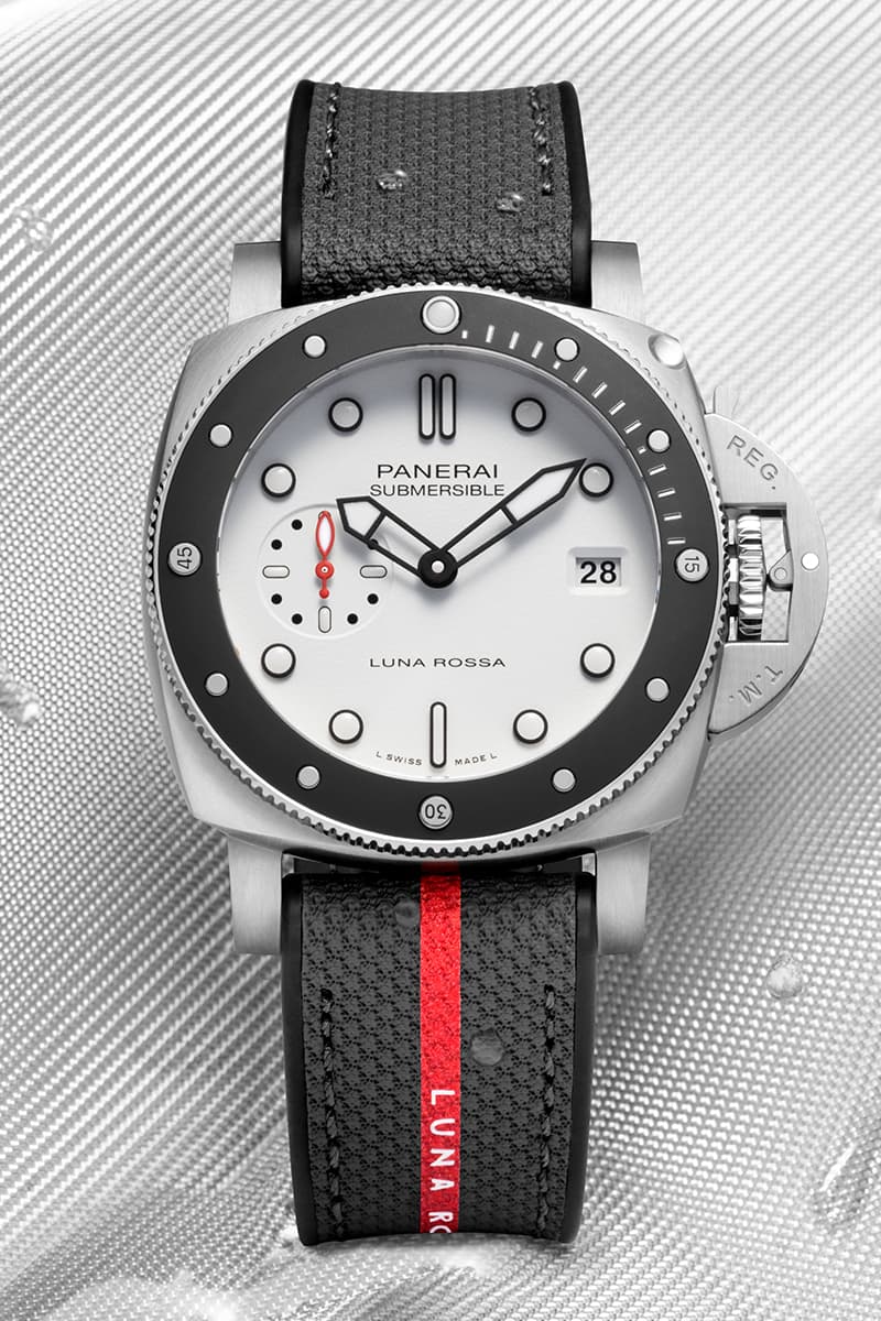 Panerai Submersible Luna Rossa PAM01579 Info | Hypebeast