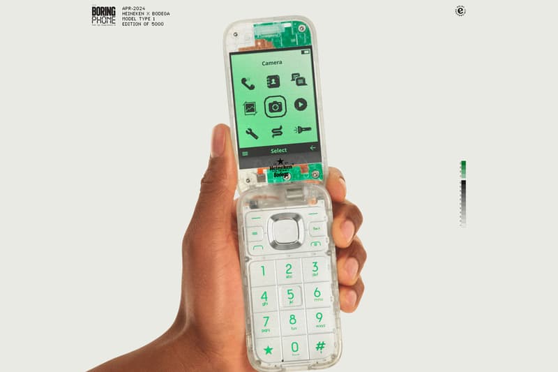 Bodega x Heineken Strip Down Smartphone on Boring Phone | Hypebeast