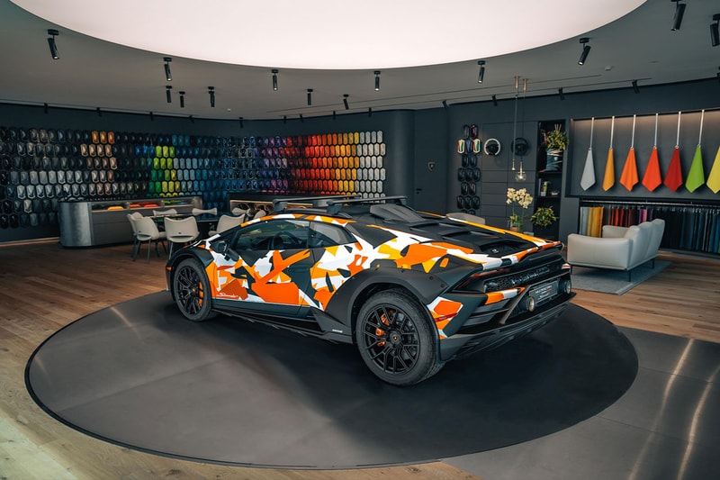 Lamborghini Huracan Sterrato Milan Design Week | Hypebeast