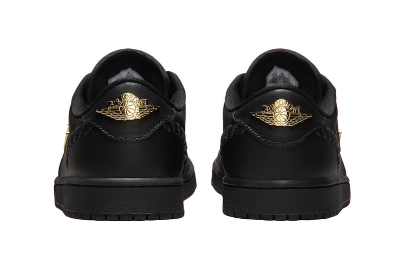 Air Jordan 1 Low MM "Black/Metallic Gold" Release | Hypebeast