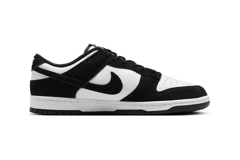 Nike Dunk Low Suede Panda FQ8249-100 Release Info | Hypebeast