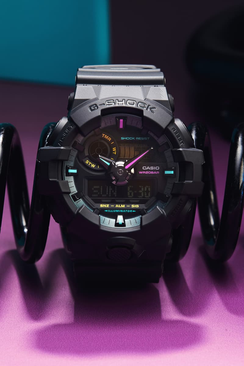G-SHOCK Unveils Polychromatic Analog-Digital Watches | Hypebeast