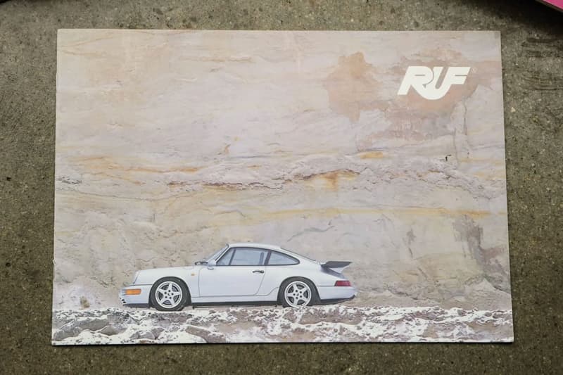 RUF RCT 1994 964 RS Chassis Auction Info | Hypebeast