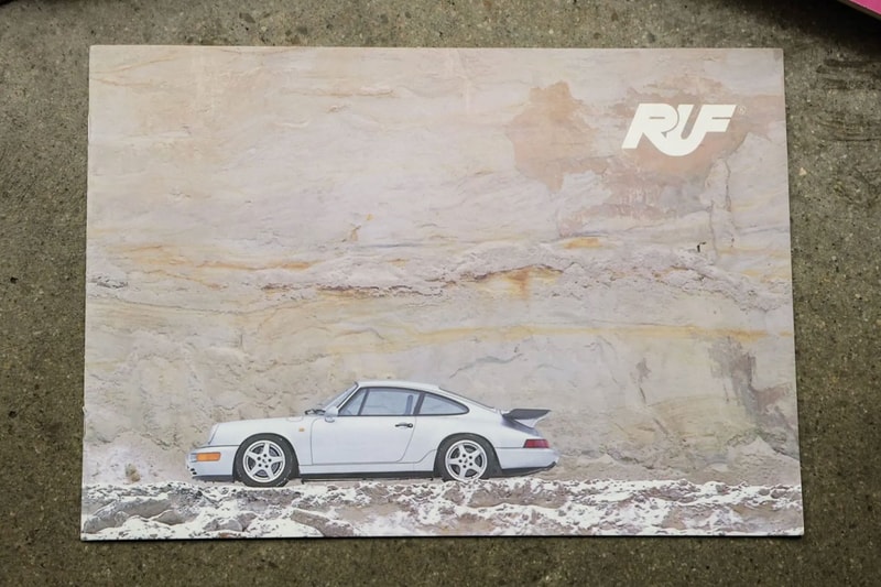 RUF RCT 1994 964 RS Chassis Auction Info | Hypebeast