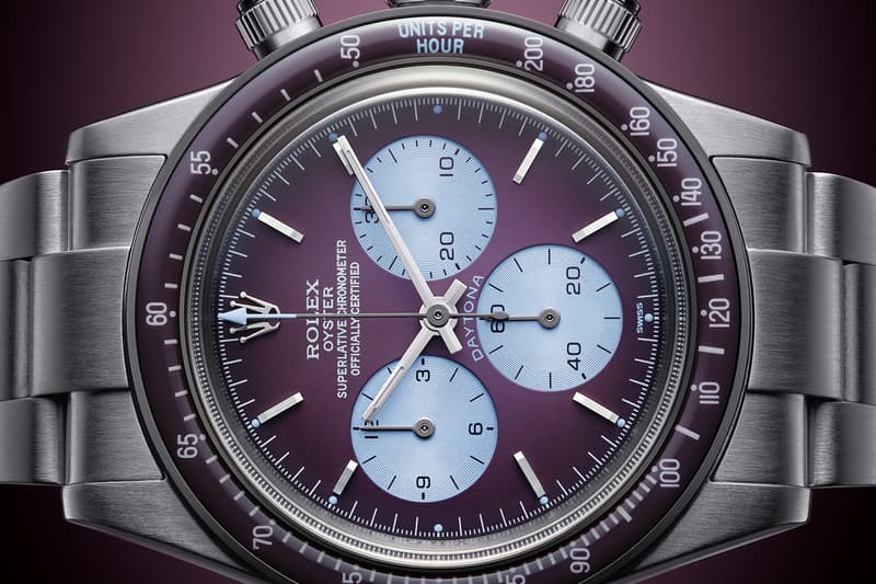 Artisans de Genève Rolex Daytona "Warm Burgundy" | Hypebeast