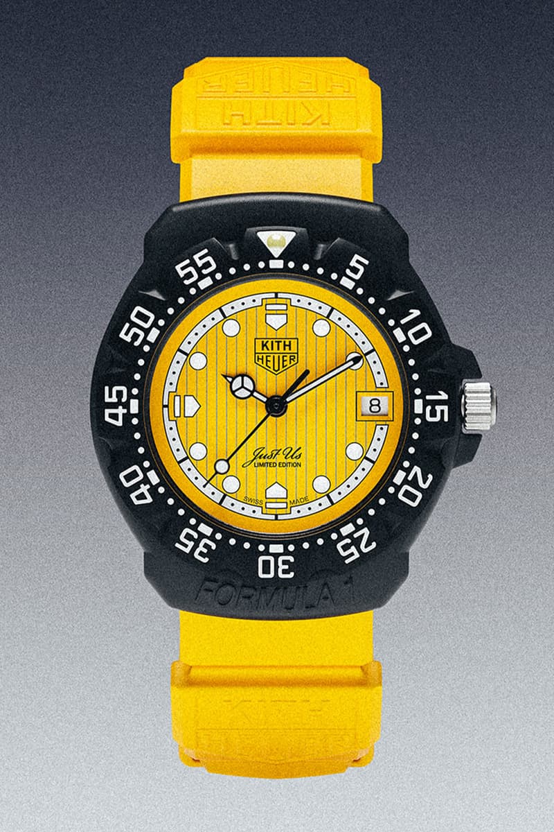 TAG Heuer x KITH Formula 1 Watch Collection Info | Hypebeast