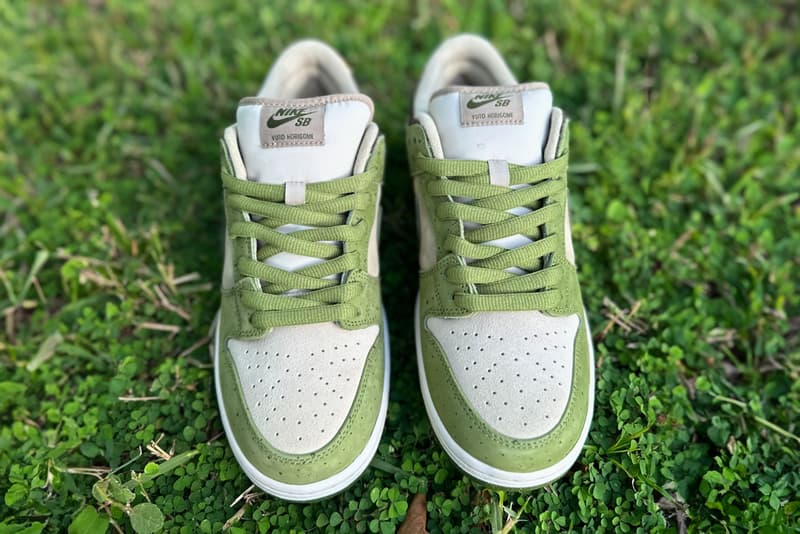 Yuto Horigome Nike SB Dunk Low Asparagus HF8022-300 Info | Hypebeast