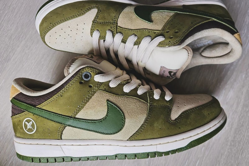 Yuto Horigome Nike SB Dunk Low Asparagus HF8022-300 Info | Hypebeast