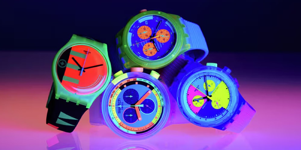 Swatch Reveals 2024 NEON Collection | Hypebeast