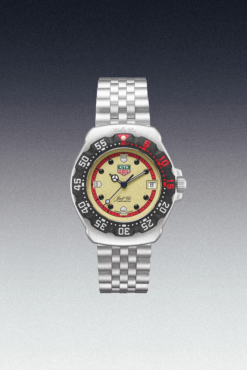 TAG Heuer x KITH Celebrate the Re-Launch of the Formula 1 Model | Hypebeast