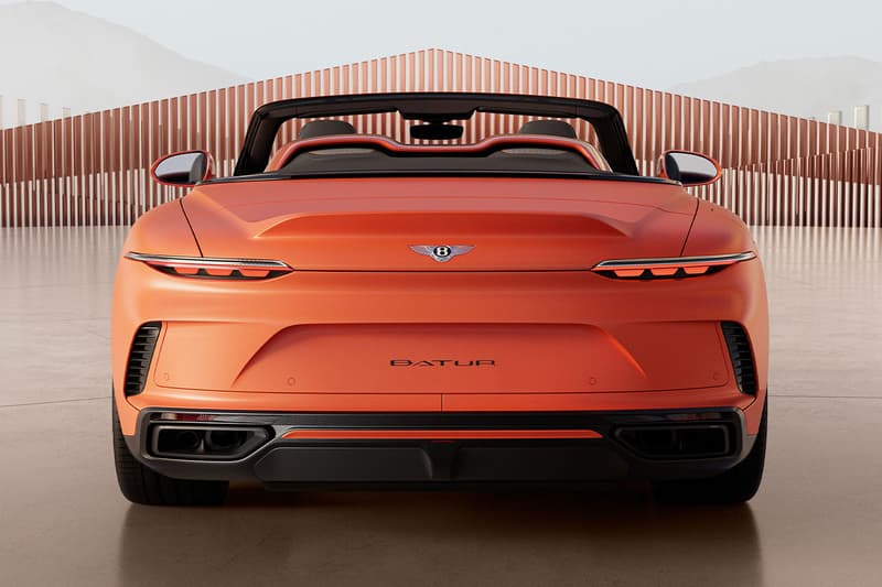 Bentley Mulliner Coachbuilt Batur Convertible | Hypebeast