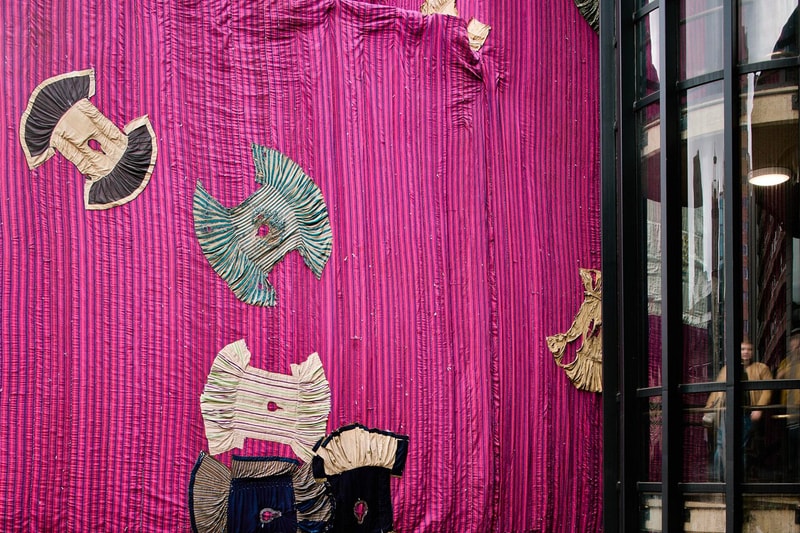 Ibrahim Mahama Barbican Centre Textile Installation | Hypebeast