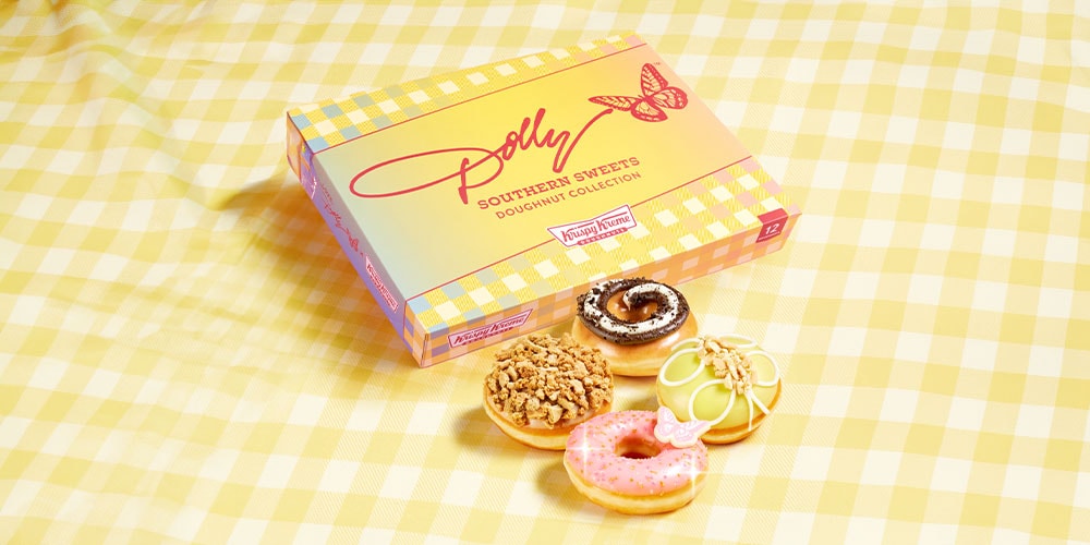 Krispy Kreme Dolly Parton Southern Sweets Donut | Hypebeast