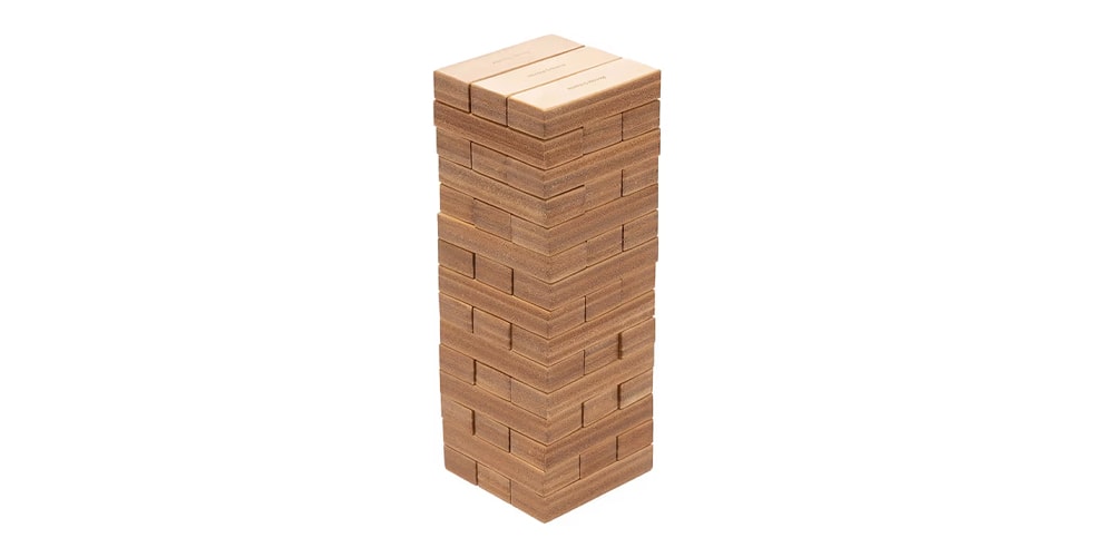 Hender Scheme’s $1,437 USD Jenga Using Leather Blocks | Hypebeast
