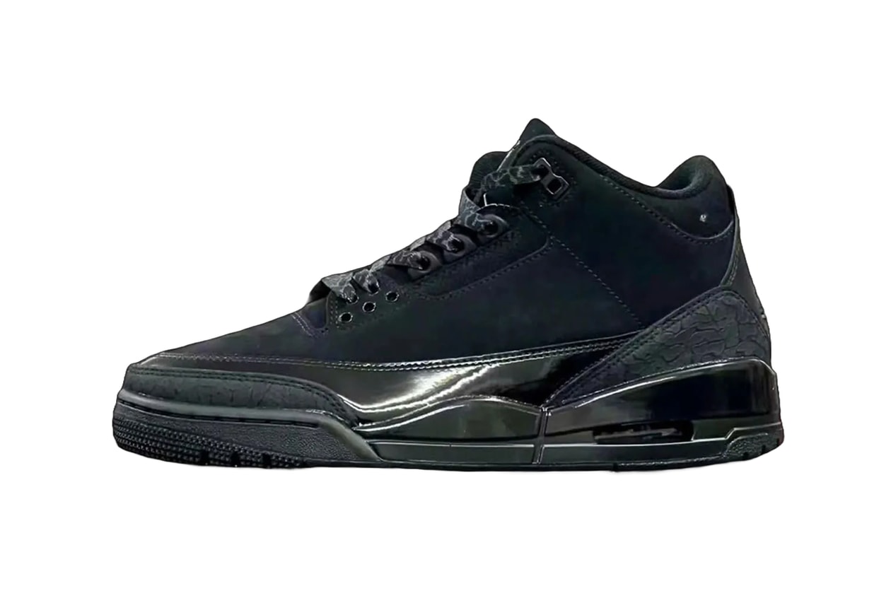 Air Jordan 3 Black Cat CT8532-001 Release Info | Hypebeast