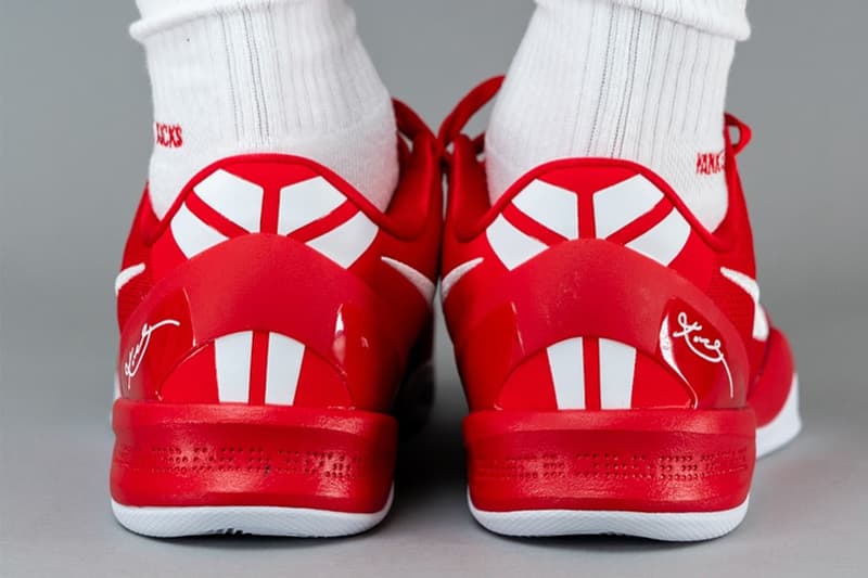 On-Feet Look Nike Kobe 8 Protro "University Red" | Hypebeast