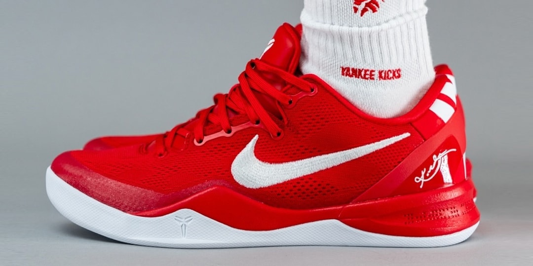 On-Feet Look Nike Kobe 8 Protro "University Red" | Hypebeast