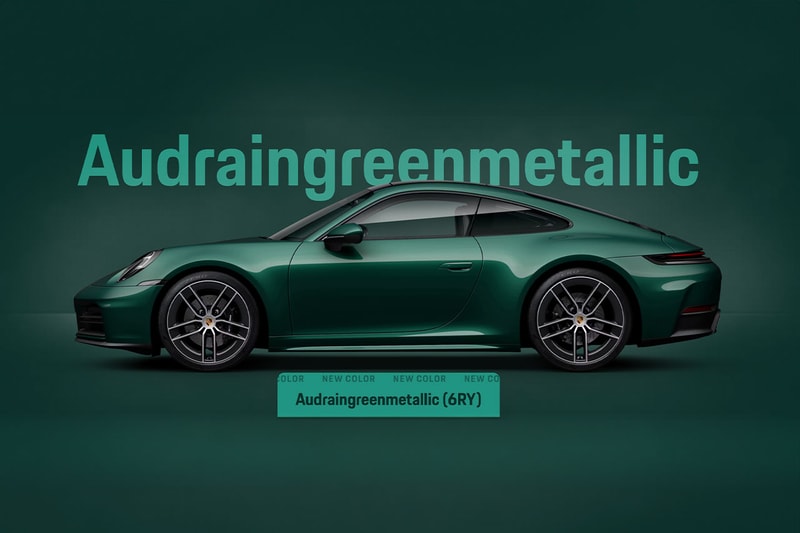Porsche New Paint to Sample Colors Release Info | Hypebeast