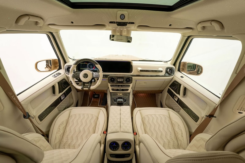 Mansory G Wagon P900 EWB Gold Edition Info | Hypebeast