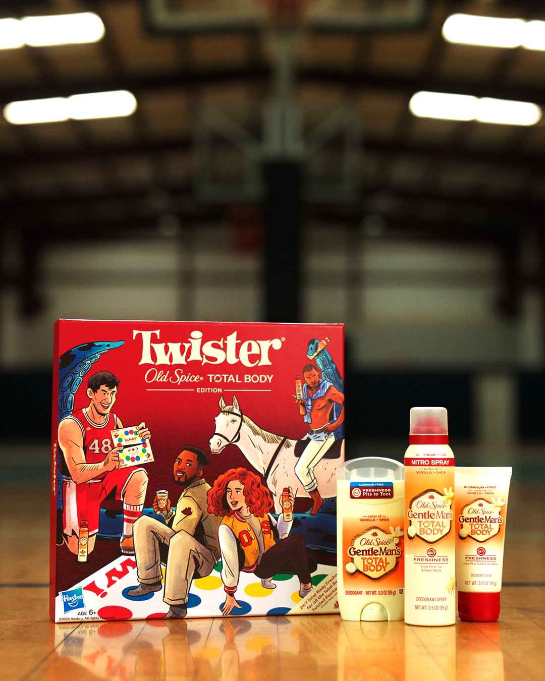 Old Spice Total Body Deodorant Twister Game Collab | Hypebeast