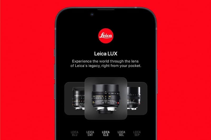 Leica Mobile Photography App Leica LUX Info | Hypebeast