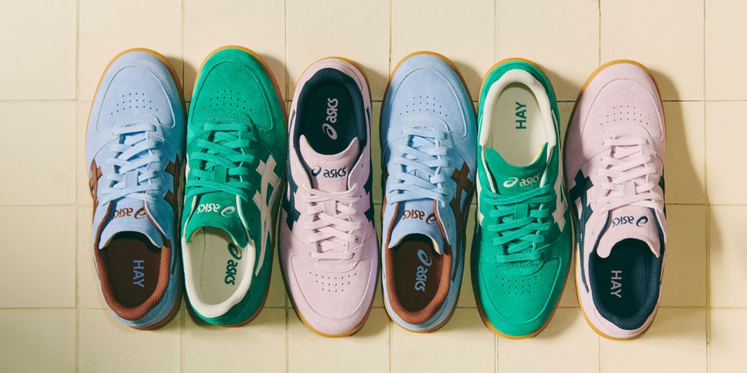 ASICS and HAY Reveal Colorful Collaboration | Hypebeast