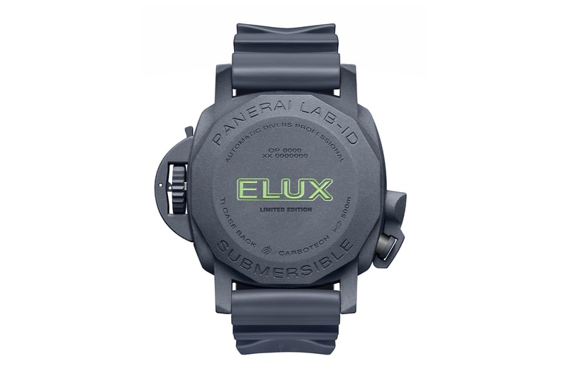 Panerai Submersible Elux LAB-ID PAM01800 Info | Hypebeast