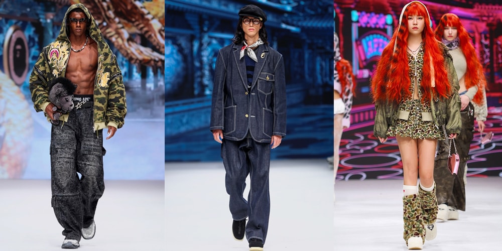 Watch full BAPE FW24 Shanghai Runway Show Now | Hypebeast