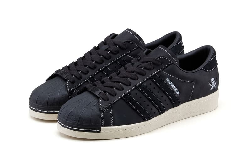 NEIGHBORHOOD adidas Superstar Ink Black ID8650 Release | Hypebeast