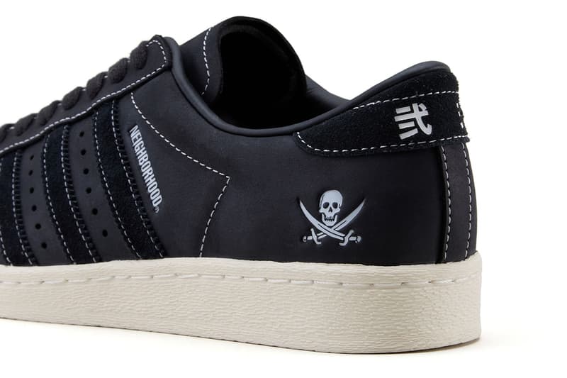 NEIGHBORHOOD adidas Superstar Ink Black ID8650 Release | Hypebeast