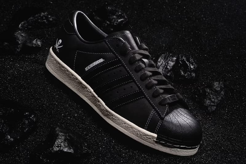 NEIGHBORHOOD adidas Superstar Ink Black ID8650 Release | Hypebeast