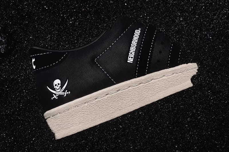 NEIGHBORHOOD adidas Superstar Ink Black ID8650 Release | Hypebeast