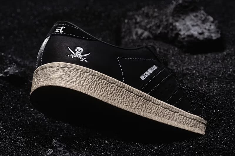 NEIGHBORHOOD adidas Superstar Ink Black ID8650 Release | Hypebeast