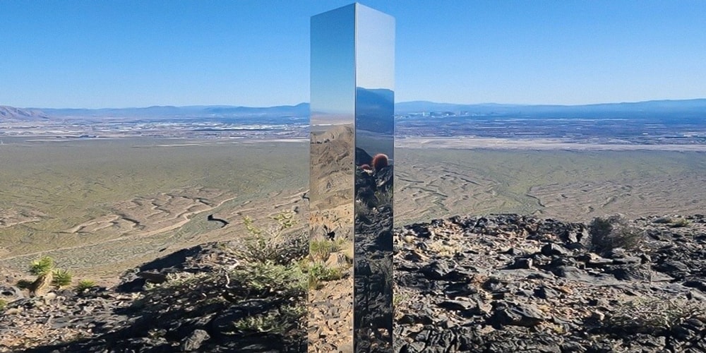 New Monolith Appears in Nevada Desert California | Hypeart