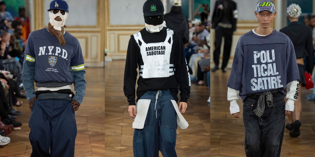 A$AP Rocky Makes Paris Fashion Week Debut with First AWGE Runway ...