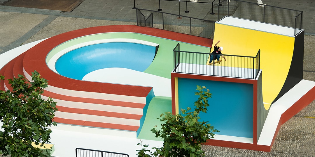 Centre Pompidou Cycloid Piazza Skatepark 2024 Olympics | Hypebeast