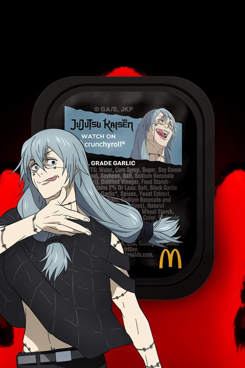 'Jujutsu Kaisen' McDonald's Sauces Release Info | Hypebeast