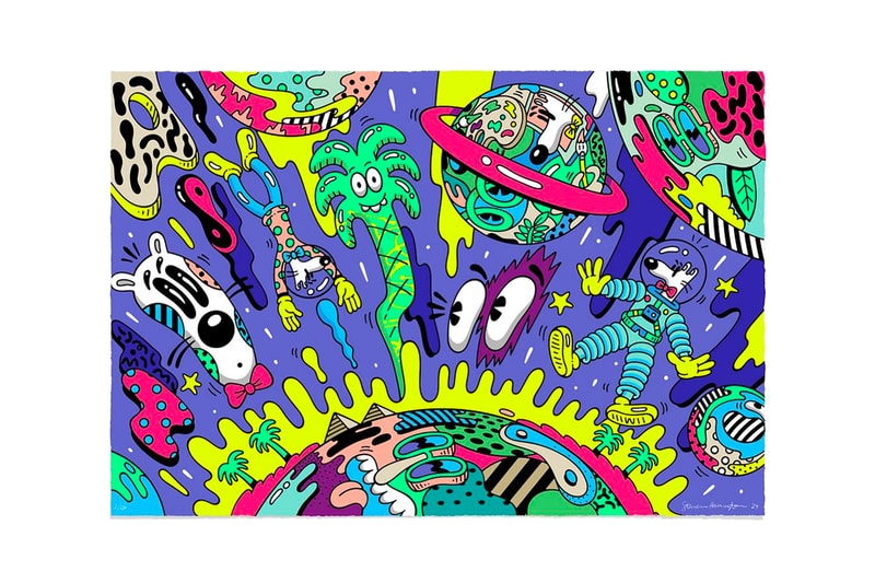 Steven Harrington Getting Away Screen Print Art | Hypebeast