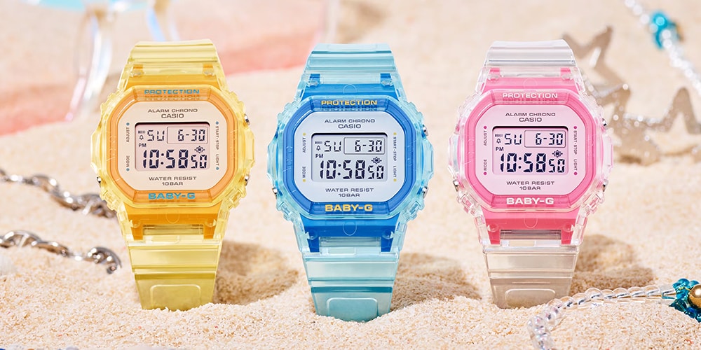 The casio baby-g summer y2k jelly watch BGD-565 | Hypebeast