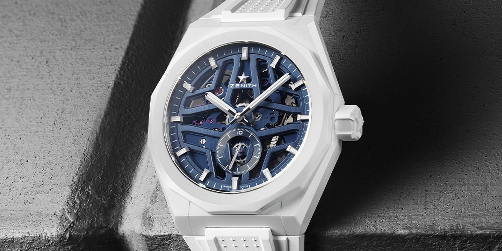 Zenith Defy Skyline Skeleton White Ceramic Info | Hypebeast