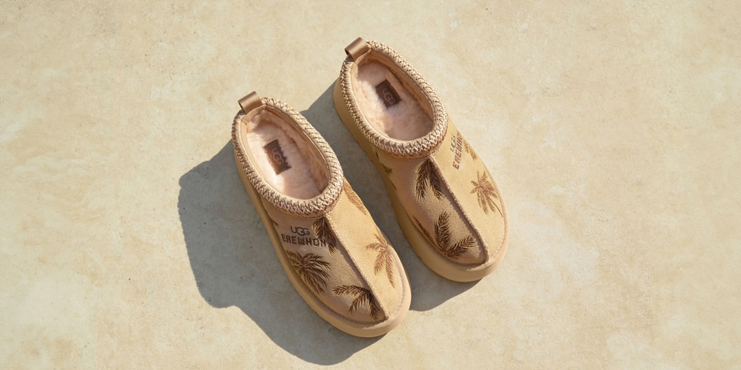 UGG x Erewhon Reveal Limited-Edition Palm Tree Tazz Mule | Hypebeast