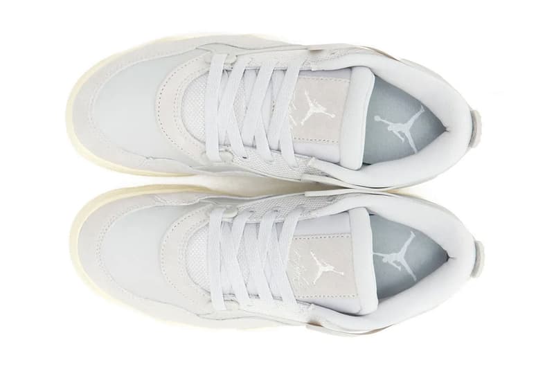 First Look at the Air Jordan 4 RM "Grey/Sail" | Hypebeast