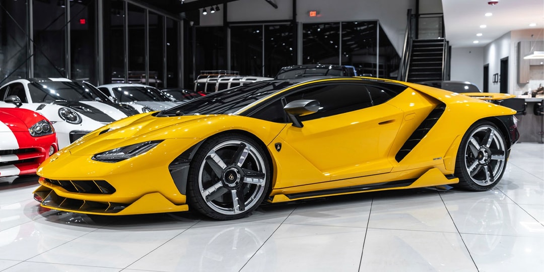 Lamborghini Centenario Chicago Motorcars Info | Hypebeast