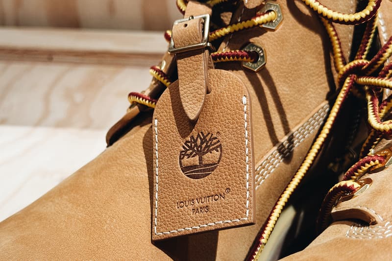 Detailed Look Louis Vuitton x Timberland Boots | Hypebeast